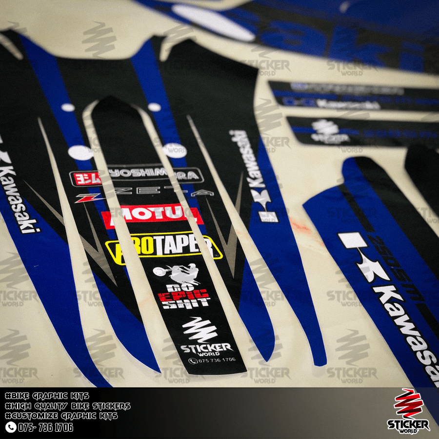 D Tracker Graphic Kit - Sticker World